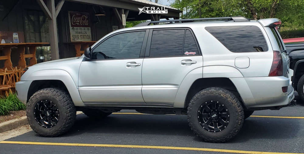 2004 Toyota 4Runner Wheel Offset Aggressive > 1" Outside Fender ...
