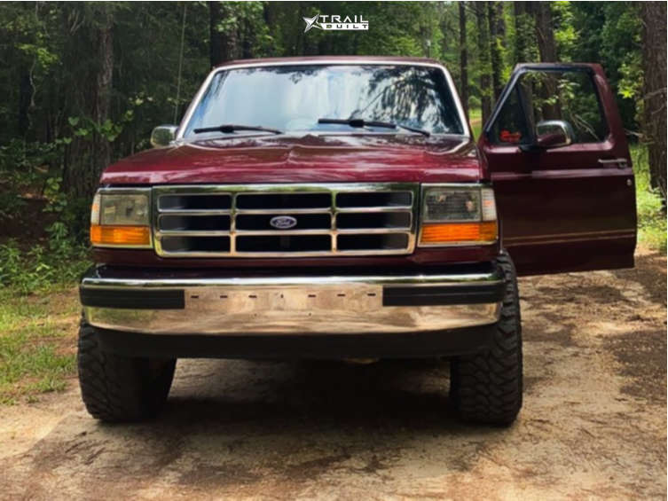 1996 Ford F-150 Wheel Offset Aggressive > 1" Outside Fender Leveling ...