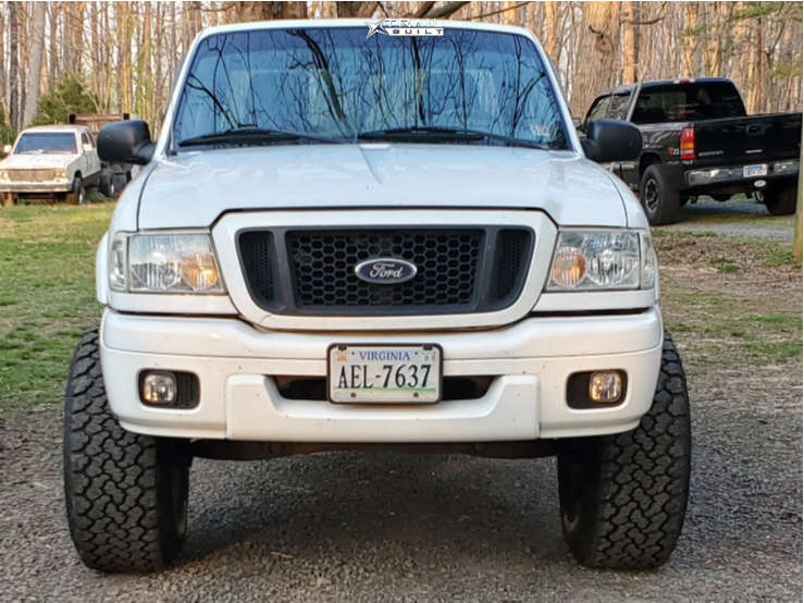 2004 Ford Ranger Wheel Offset Super Aggressive 3"-5" Suspension Lift 4 ...