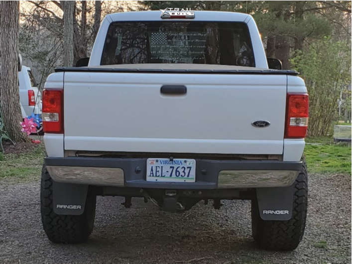 2004 Ford Ranger Wheel Offset Super Aggressive 3"-5" Suspension Lift 4 ...