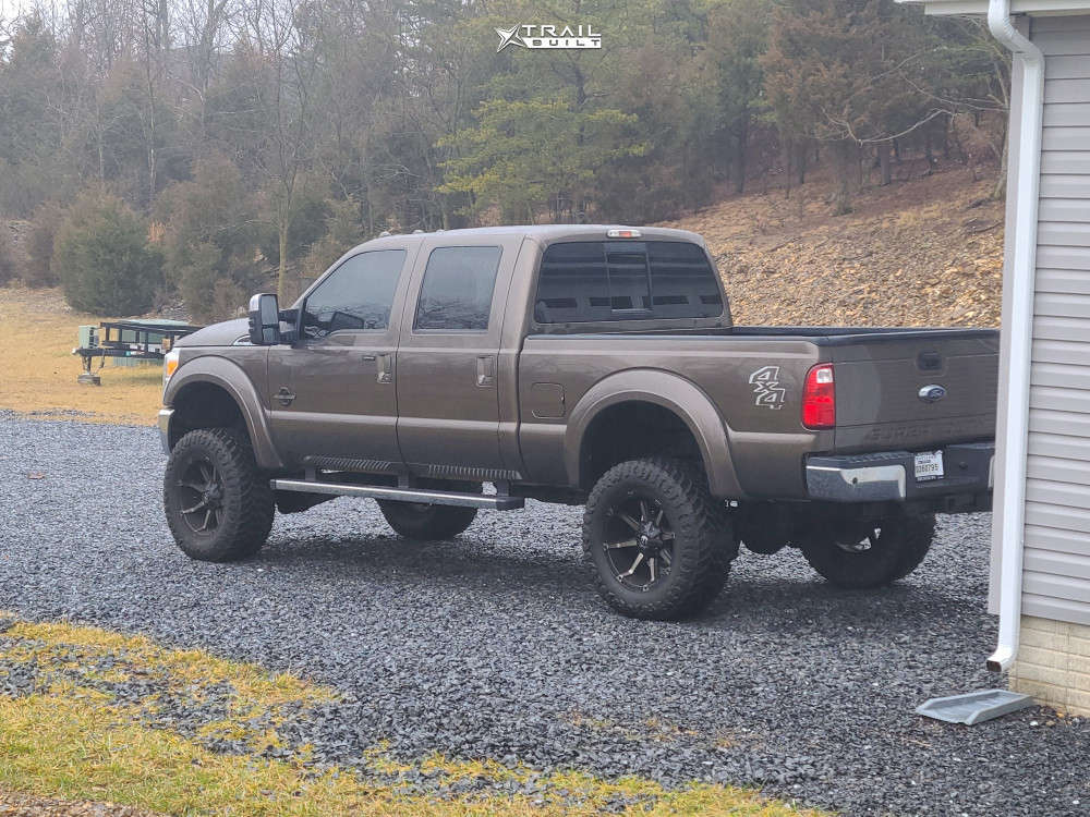 2016 Ford F-350 Super Duty Wheel Offset Aggressive > 1" Outside Fender ...