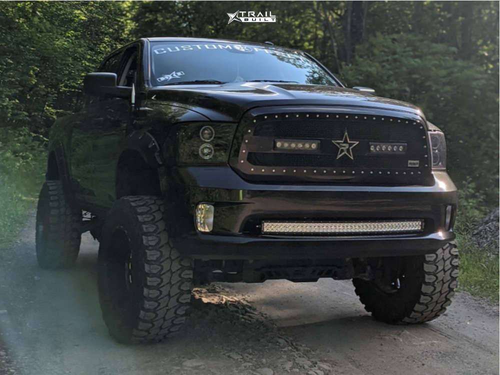 2017 Ram 1500 Wheel Offset Aggressive > 1" Outside Fender Suspension ...