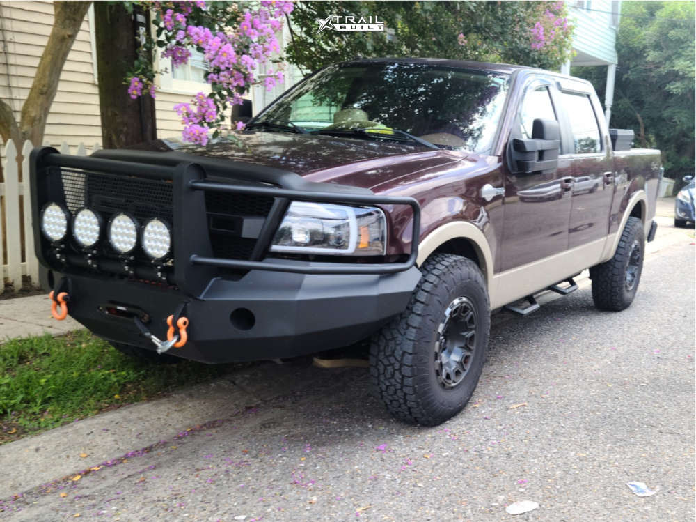 2008 Ford F-150 Wheel Offset Aggressive > 1" Outside Fender Stock ...