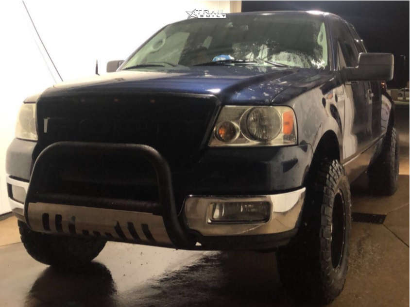 2004 Ford F-150 Wheel Offset Aggressive > 1" Outside Fender Suspension ...