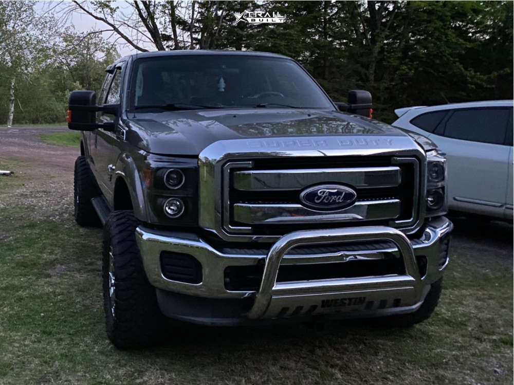 2011 Ford F-250 Super Duty Wheel Offset Slightly Aggressive Suspension ...