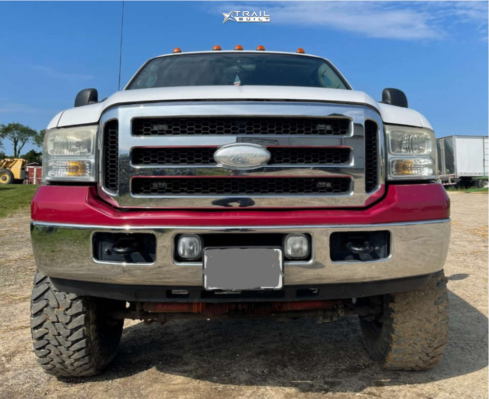 2006 Ford F-350 Super Duty Wheel Offset Aggressive > 1" Outside Fender ...