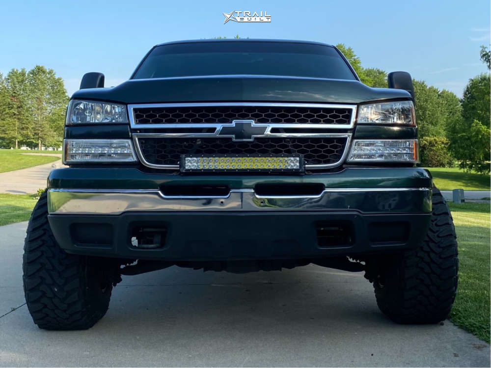2006 Chevrolet Silverado 1500 Wheel Offset Hella Stance >5" Suspension ...