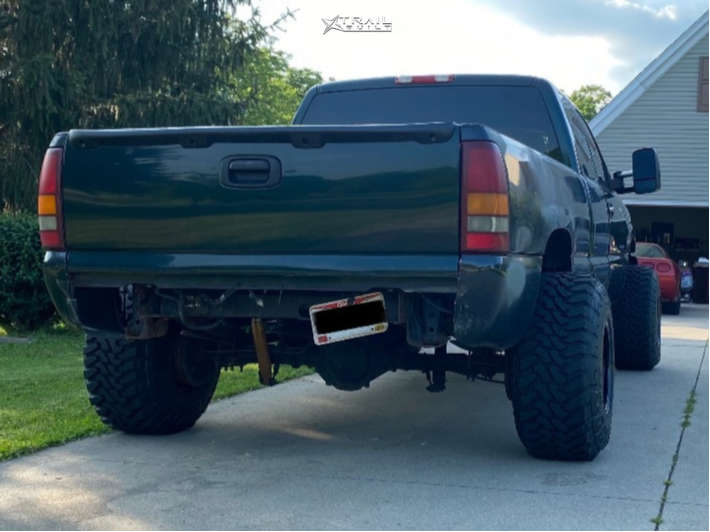 2006 Chevrolet Silverado 1500 Wheel Offset Hella Stance >5" Suspension ...