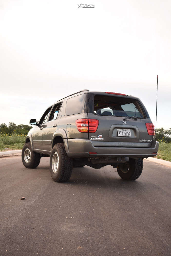 2003 Toyota Sequoia Wheel Offset Slightly Aggressive Suspension Lift 3 ...