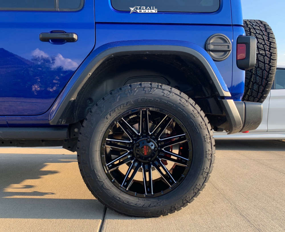 2019 Jeep Wrangler Wheel Offset Aggressive > 1" Outside Fender Stock ...