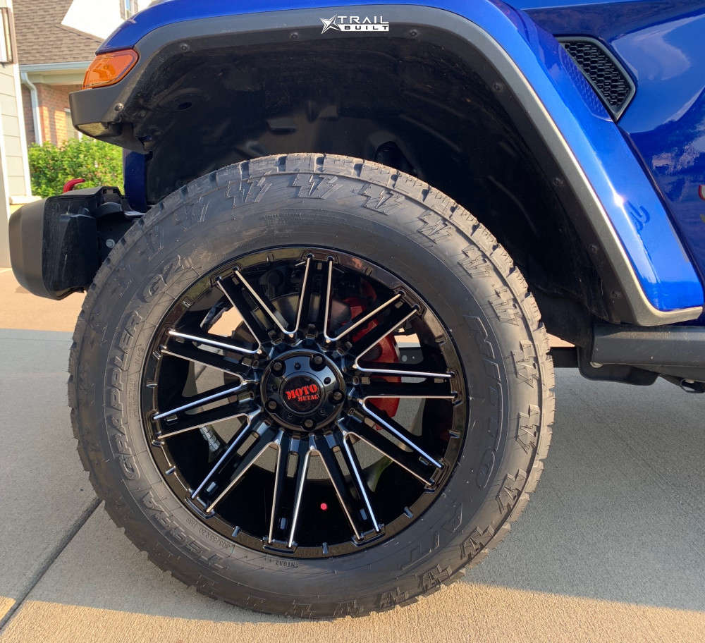 2019 Jeep Wrangler Wheel Offset Aggressive > 1" Outside Fender Stock ...