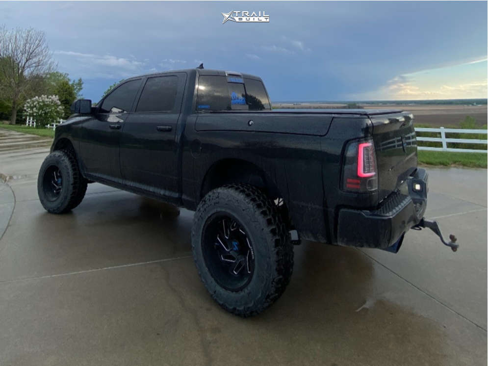 2016 Ram 1500 Wheel Offset Hella Stance >5" Suspension Lift 6 ...