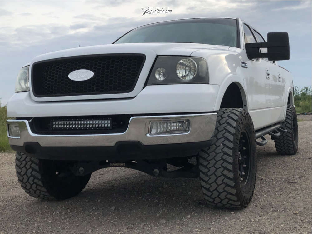 2005 Ford F-150 Wheel Offset Aggressive > 1" Outside Fender Suspension ...