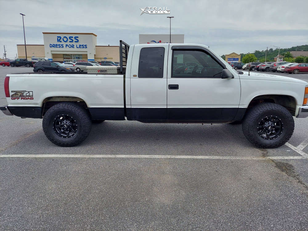 1997 Chevrolet K1500 Wheel Offset Aggressive > 1" Outside Fender ...