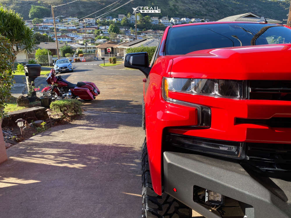 2019 Chevrolet Silverado 1500 Wheel Offset Aggressive > 1" Outside ...