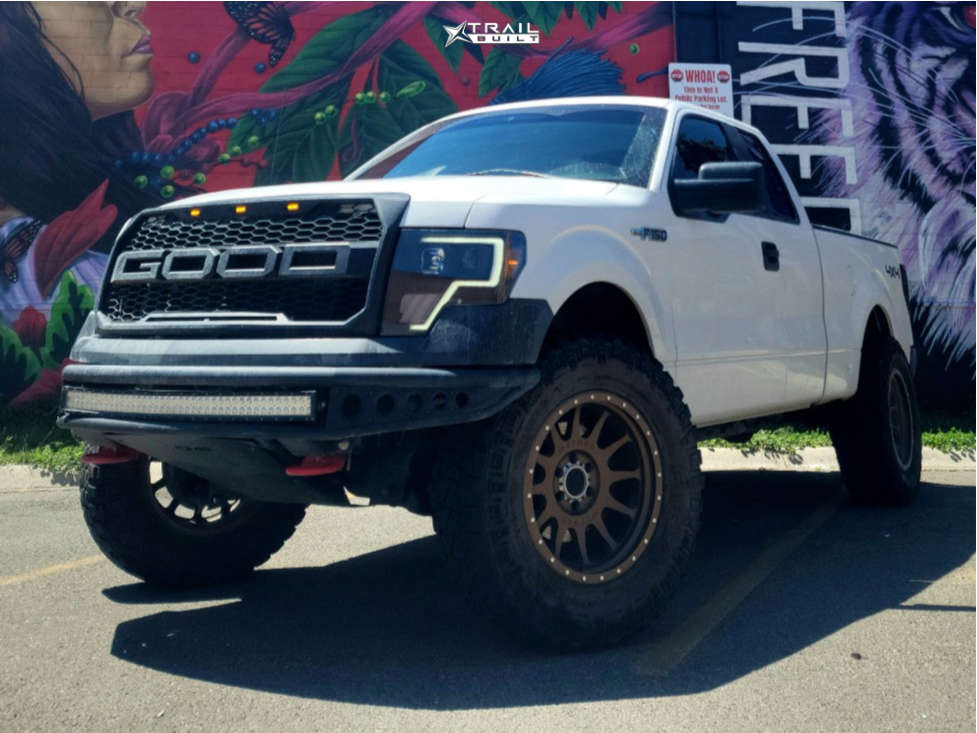 2012 Ford F-150 Wheel Offset Super Aggressive 3"-5" Suspension Lift 3.5 ...