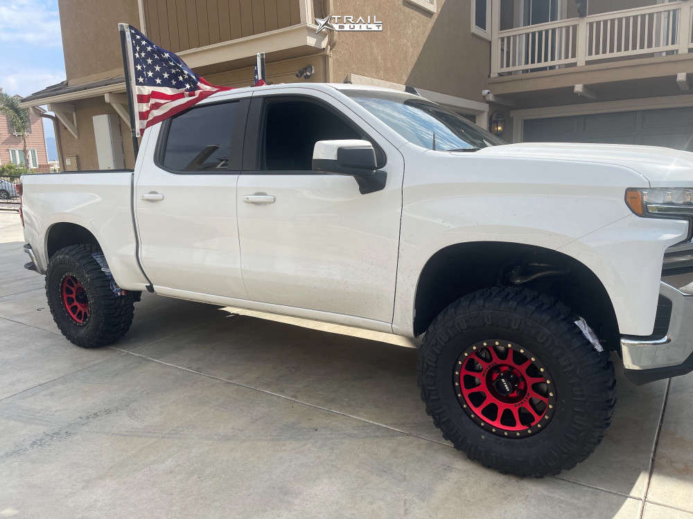 2019 Chevrolet Silverado 1500 Wheel Offset Aggressive > 1" Outside ...
