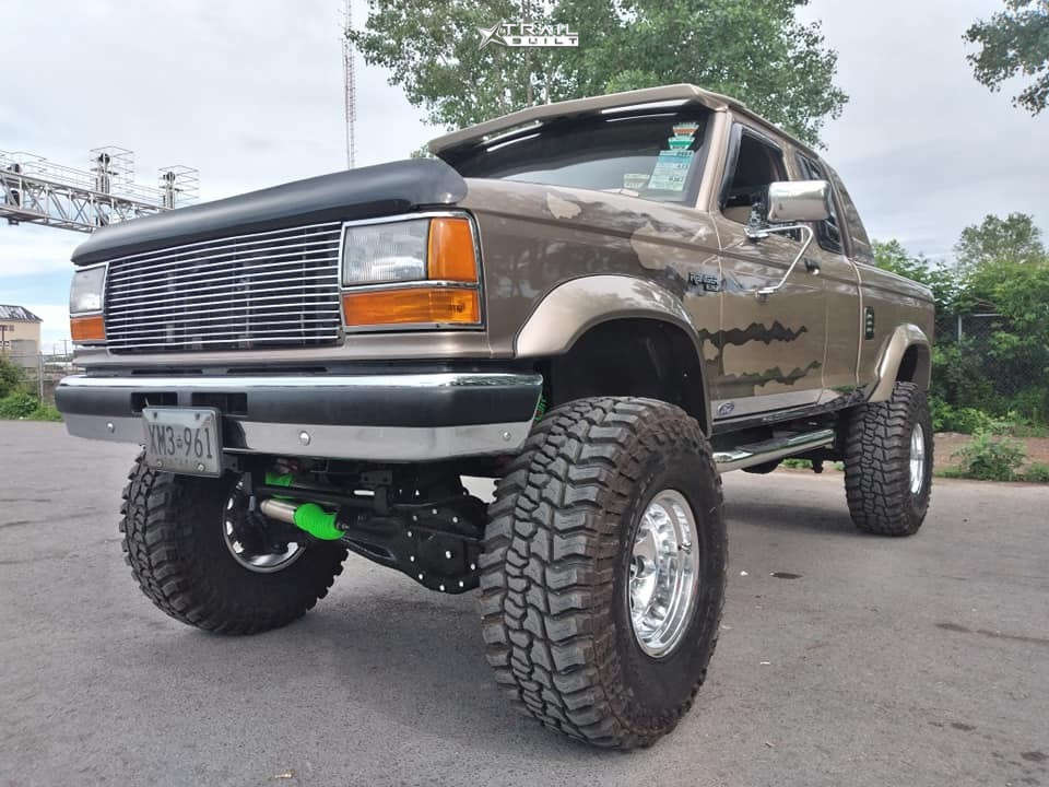 1990 Ford Ranger Wheel Offset Aggressive > 1" Outside Fender Suspension ...