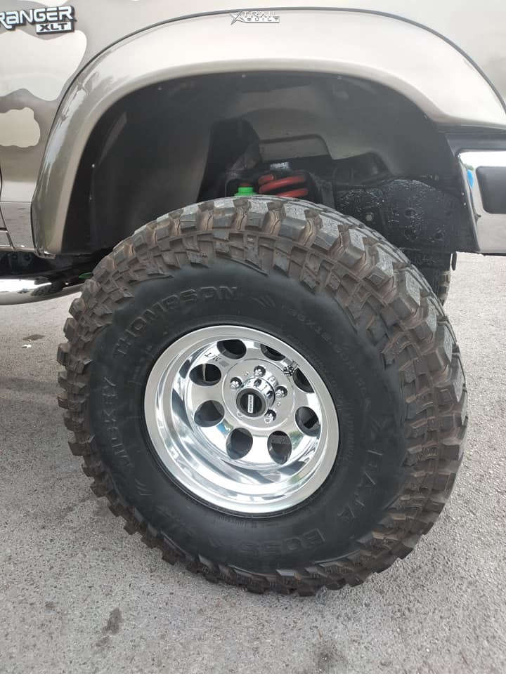 1990 Ford Ranger Wheel Offset Aggressive > 1" Outside Fender Suspension ...