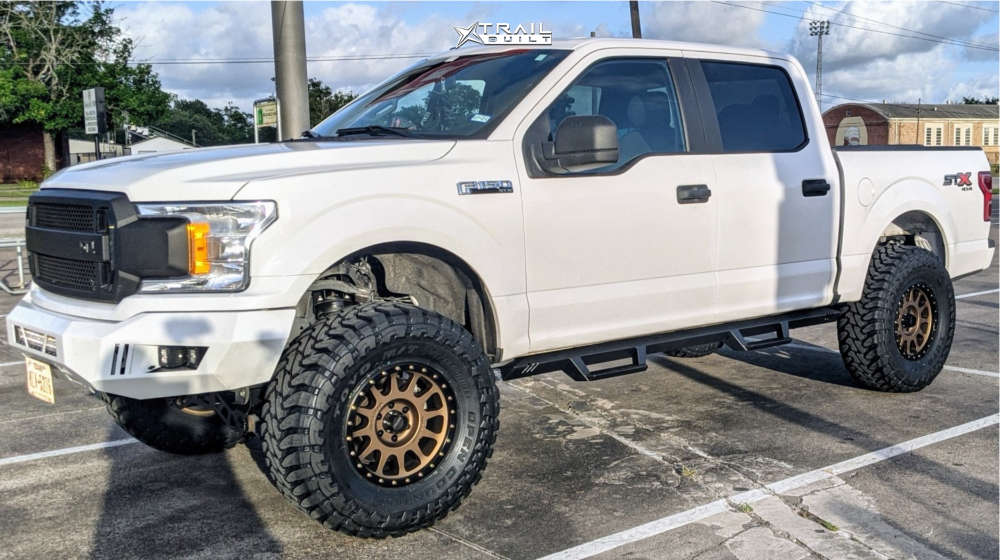 2019 Ford F-150 Wheel Offset Super Aggressive 3"-5" Suspension Lift 6 ...