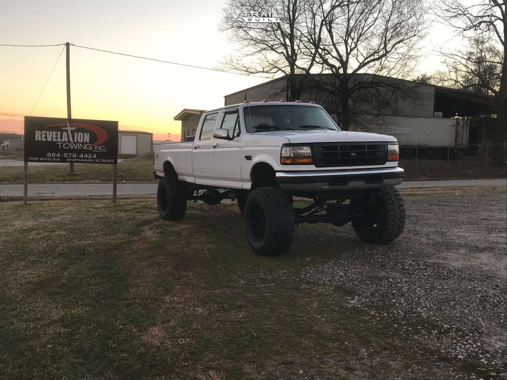 1997 Ford F-350 Wheel Offset Hella Stance >5" Suspension Lift 10 ...