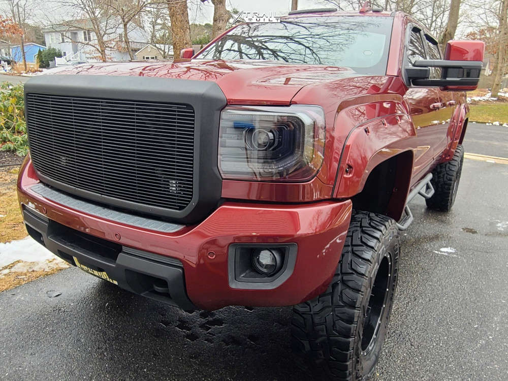 2015 GMC Sierra 3500 HD Wheel Offset Aggressive > 1" Outside Fender ...
