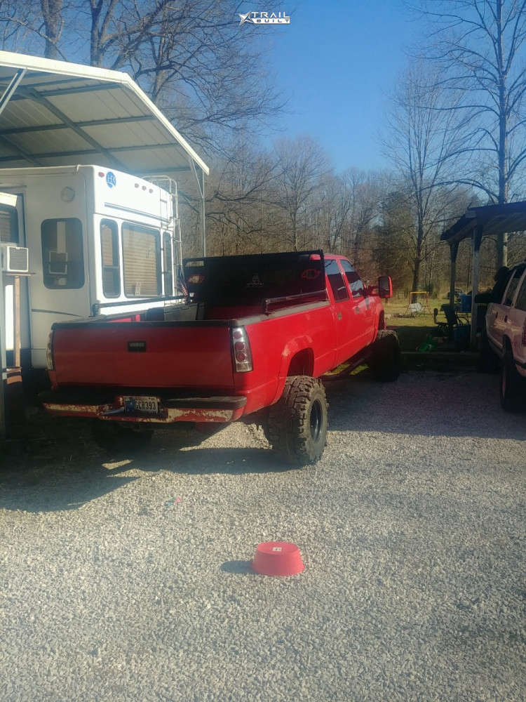 1997 Chevrolet K3500 Wheel Offset Hella Stance >5" Suspension Lift 6.5 ...