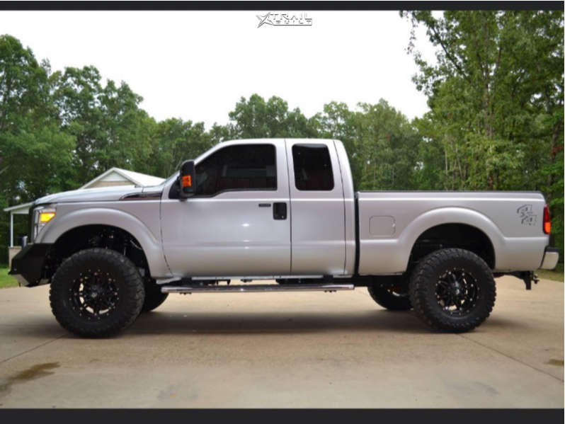 2013 F250 Lifted Custom Offsets 2013 FORD F 250 SUPER DUTY American