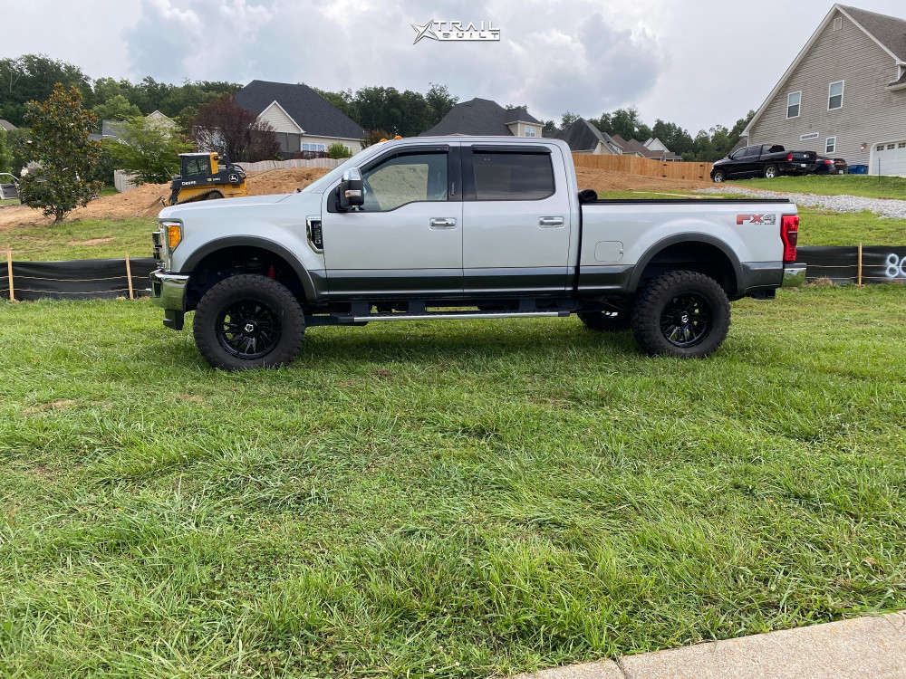 2017 Ford F-250 Super Duty Wheel Offset Aggressive > 1" Outside Fender ...