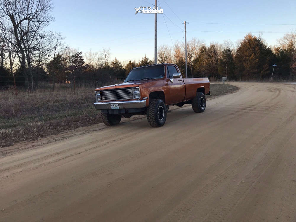 1985 Chevrolet K20 Pickup Wheel Offset Aggressive > 1" Outside Fender ...