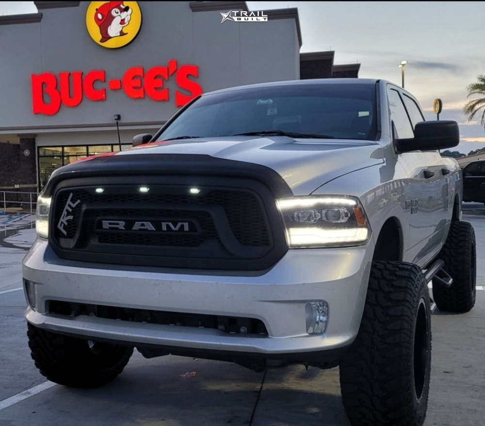 2017 Ram 1500 Wheel Offset Hella Stance >5" Suspension Lift 9 ...