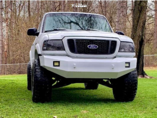 2004 Ford Ranger Wheel Offset Aggressive > 1" Outside Fender Suspension ...