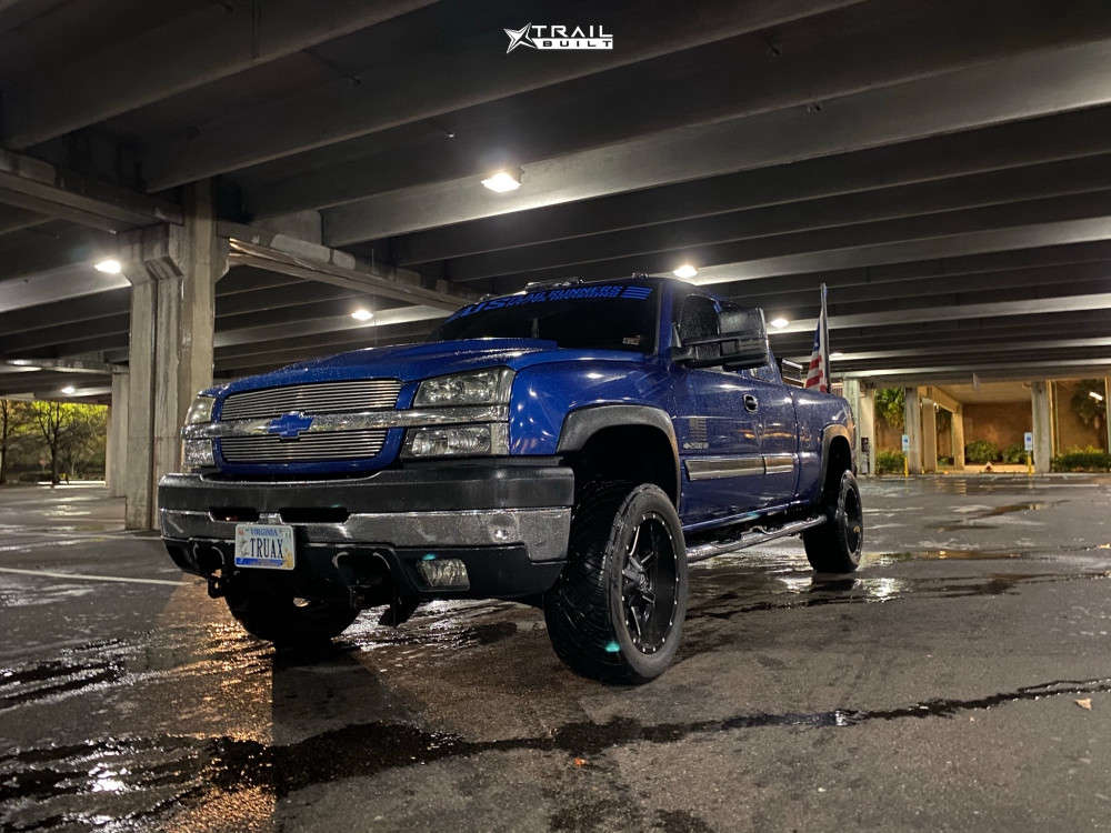2003 Chevrolet Silverado 2500 HD Wheel Offset Aggressive > 1" Outside ...