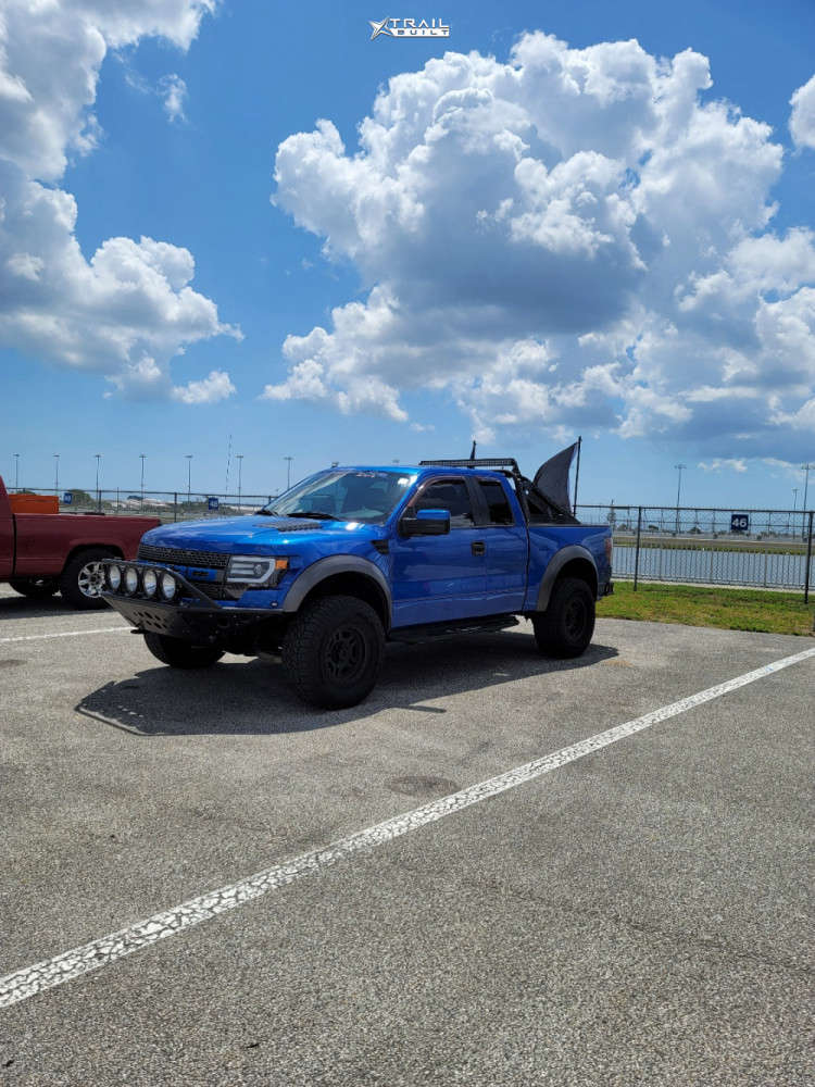 2010 Ford F-150 Wheel Offset Aggressive > 1" Outside Fender Leveling ...