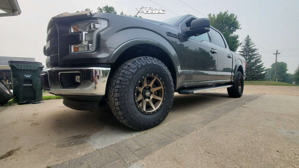 2016 Ford F-150 Wheel Offset HellaFlush Stock | 1809447 | TrailBuilt ...