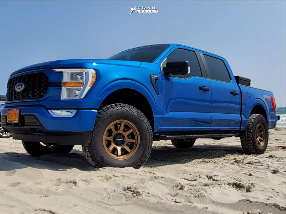 2021 Ford F-150 Wheel Offset Aggressive > 1" Outside Fender Leveling ...