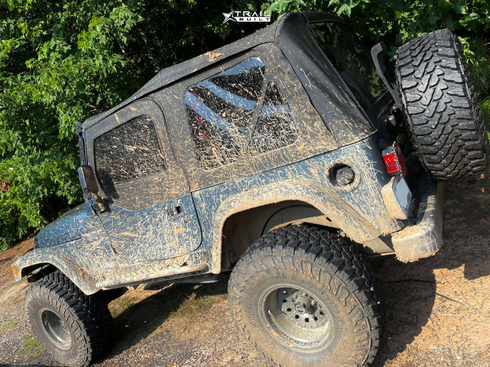 1999 Jeep TJ Wheel Offset Super Aggressive 3"-5" Suspension Lift 4 ...
