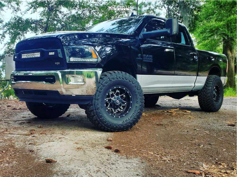 2013 Ram 2500 Wheel Offset Aggressive > 1" Outside Fender Leveling Kit ...
