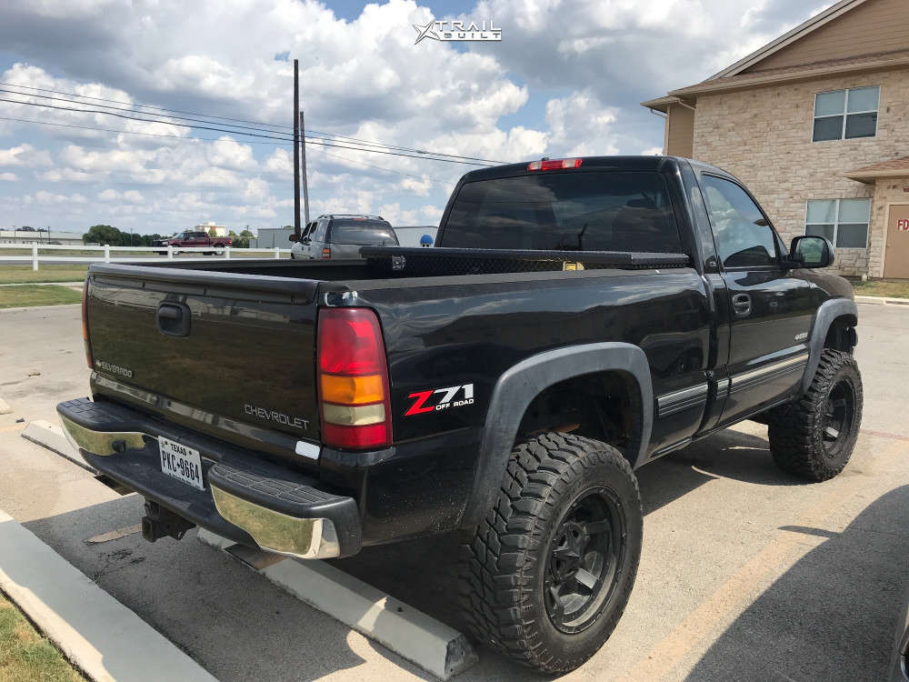 2002 Chevrolet Silverado 1500 Wheel Offset Aggressive > 1" Outside ...