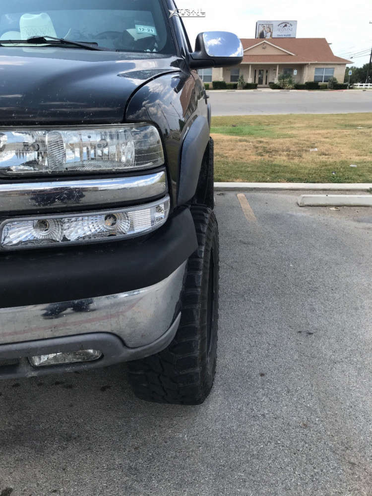 2002 Chevrolet Silverado 1500 Wheel Offset Aggressive > 1" Outside ...