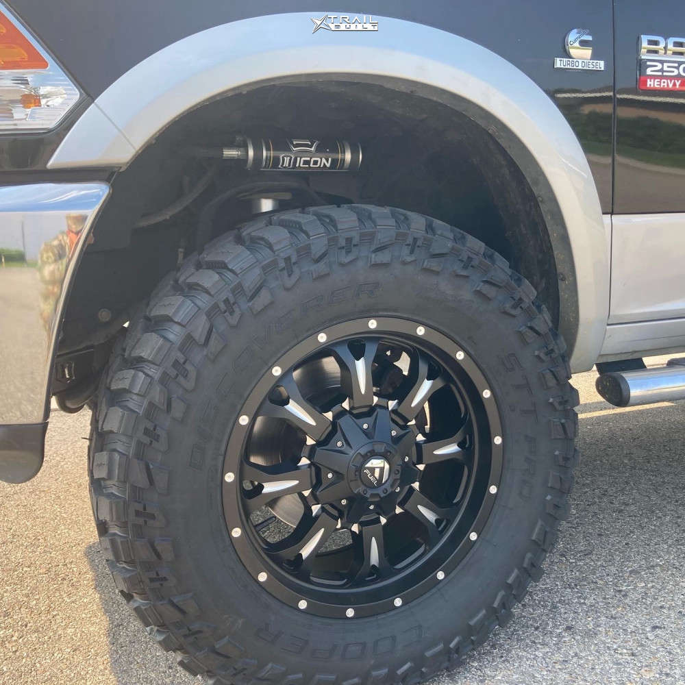 2012 Ram 2500 Wheel Offset Slightly Aggressive Suspension Lift 2.5 ...