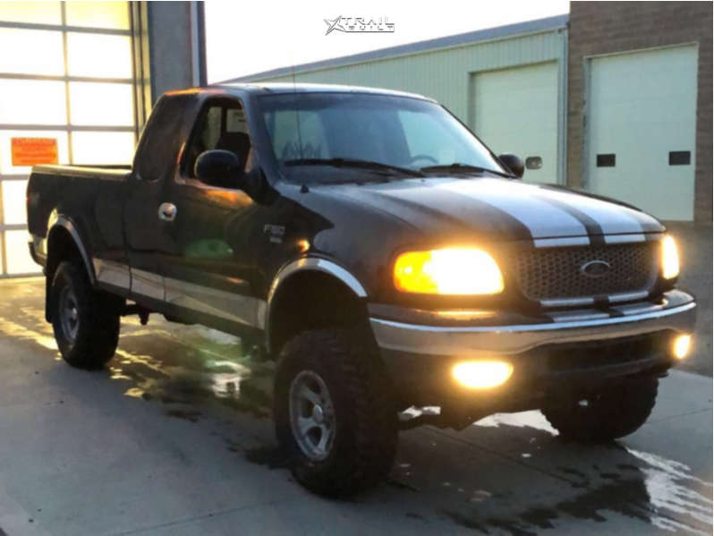 1999 Ford F-150 Wheel Offset Slightly Aggressive Suspension Lift 6 ...