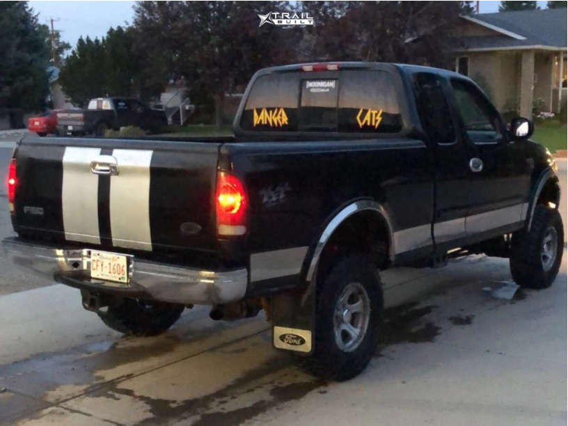 1999 Ford F-150 Wheel Offset Slightly Aggressive Suspension Lift 6 ...