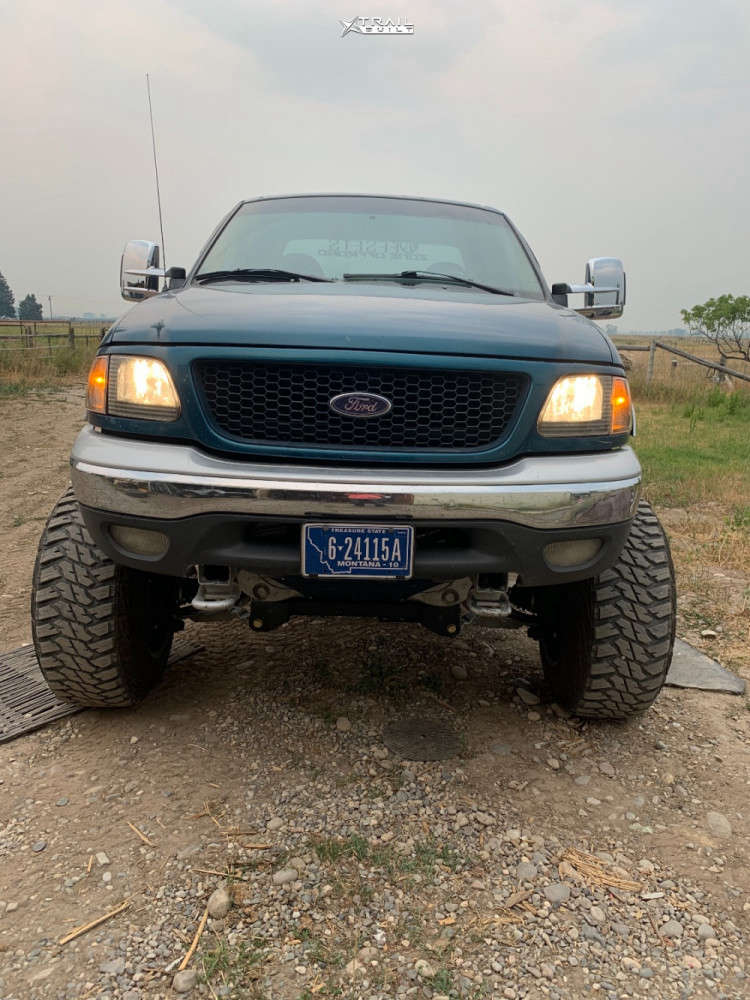 2000 Ford F-150 Wheel Offset Super Aggressive 3"-5" Suspension Lift 6 ...