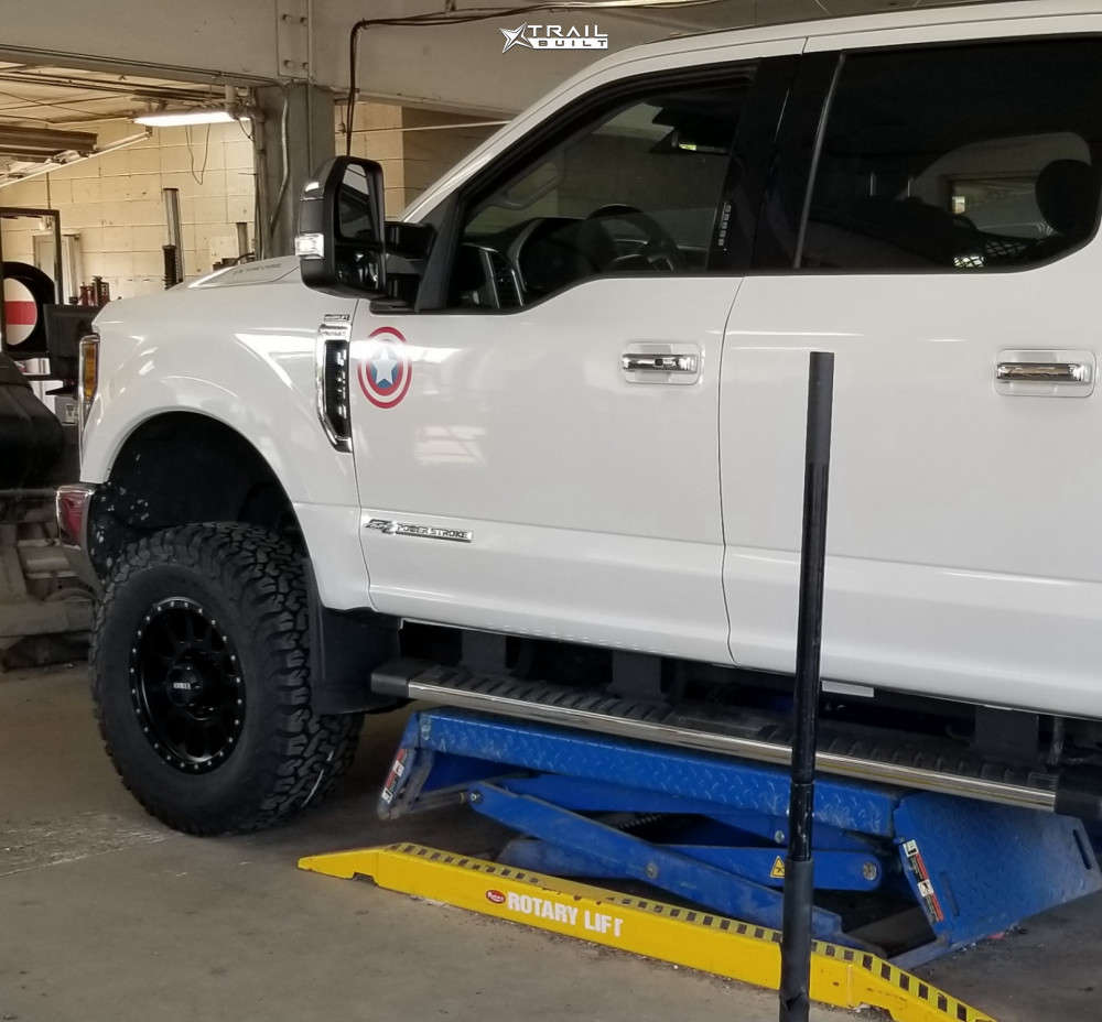 2017 Ford F-250 Super Duty Wheel Offset Aggressive > 1" Outside Fender ...