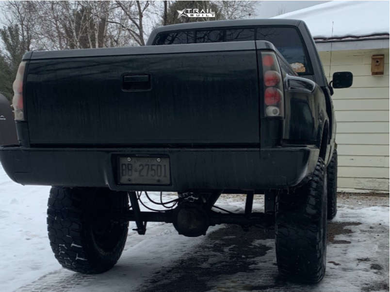 1988 Chevrolet K1500 Wheel Offset Slightly Aggressive Suspension Lift 6 ...