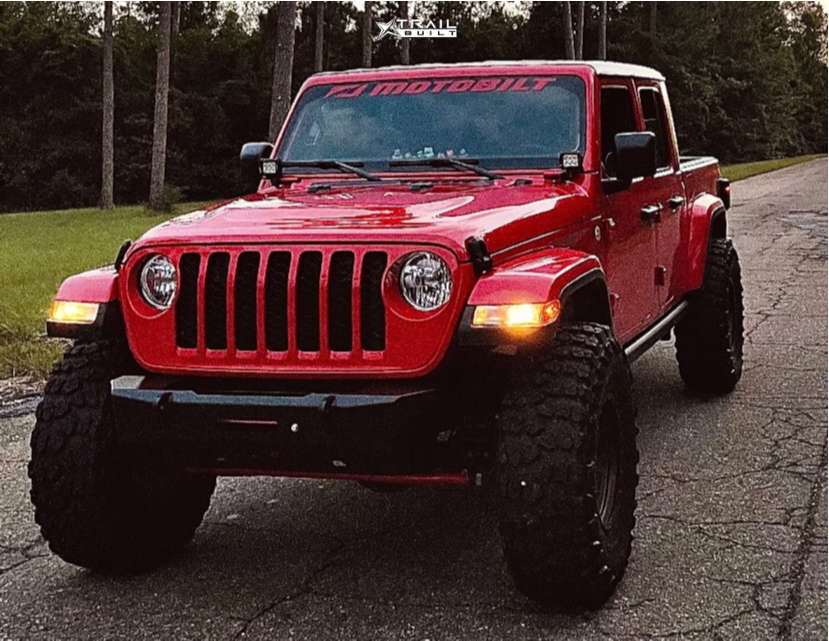 2021 Jeep Gladiator Wheel Offset Super Aggressive 3"-5" Leveling Kit ...