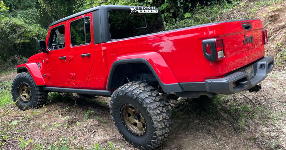 2021 Jeep Gladiator Wheel Offset Super Aggressive 3"-5" Leveling Kit ...