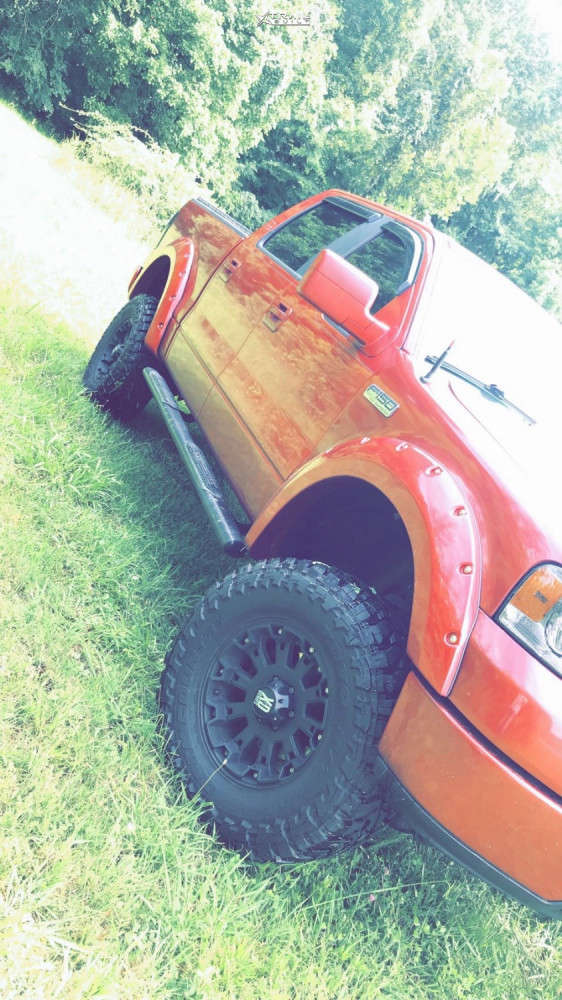 2008 Ford F-150 Wheel Offset Aggressive > 1" Outside Fender Suspension ...