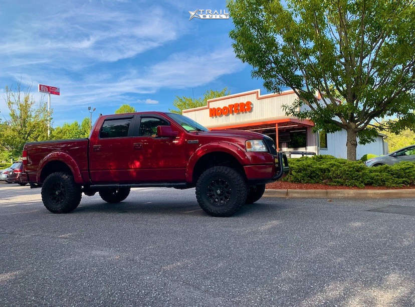 2008 Ford F-150 Wheel Offset Aggressive > 1" Outside Fender Suspension ...